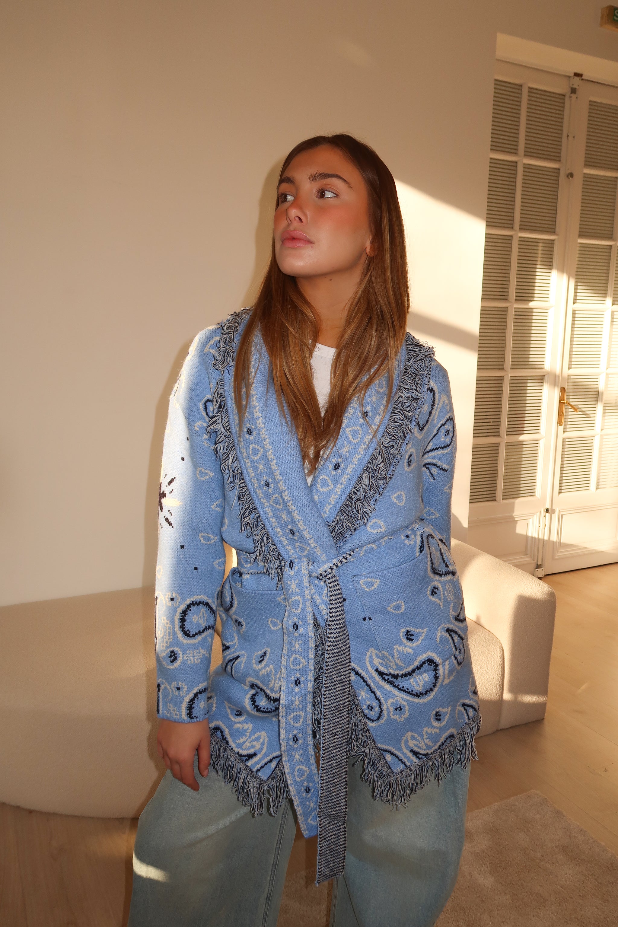 Suzanne blue vest