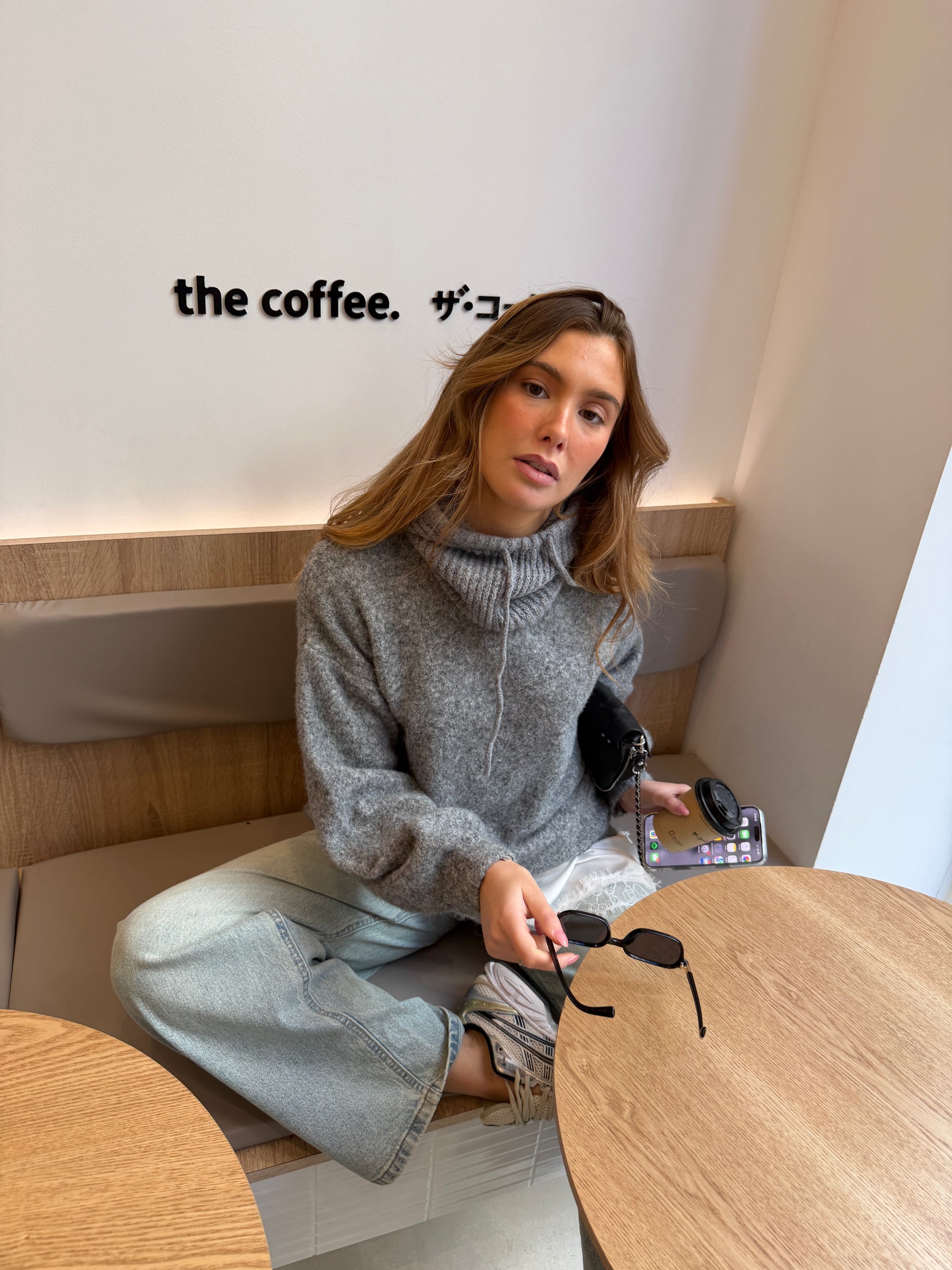 Caroline gray sweater